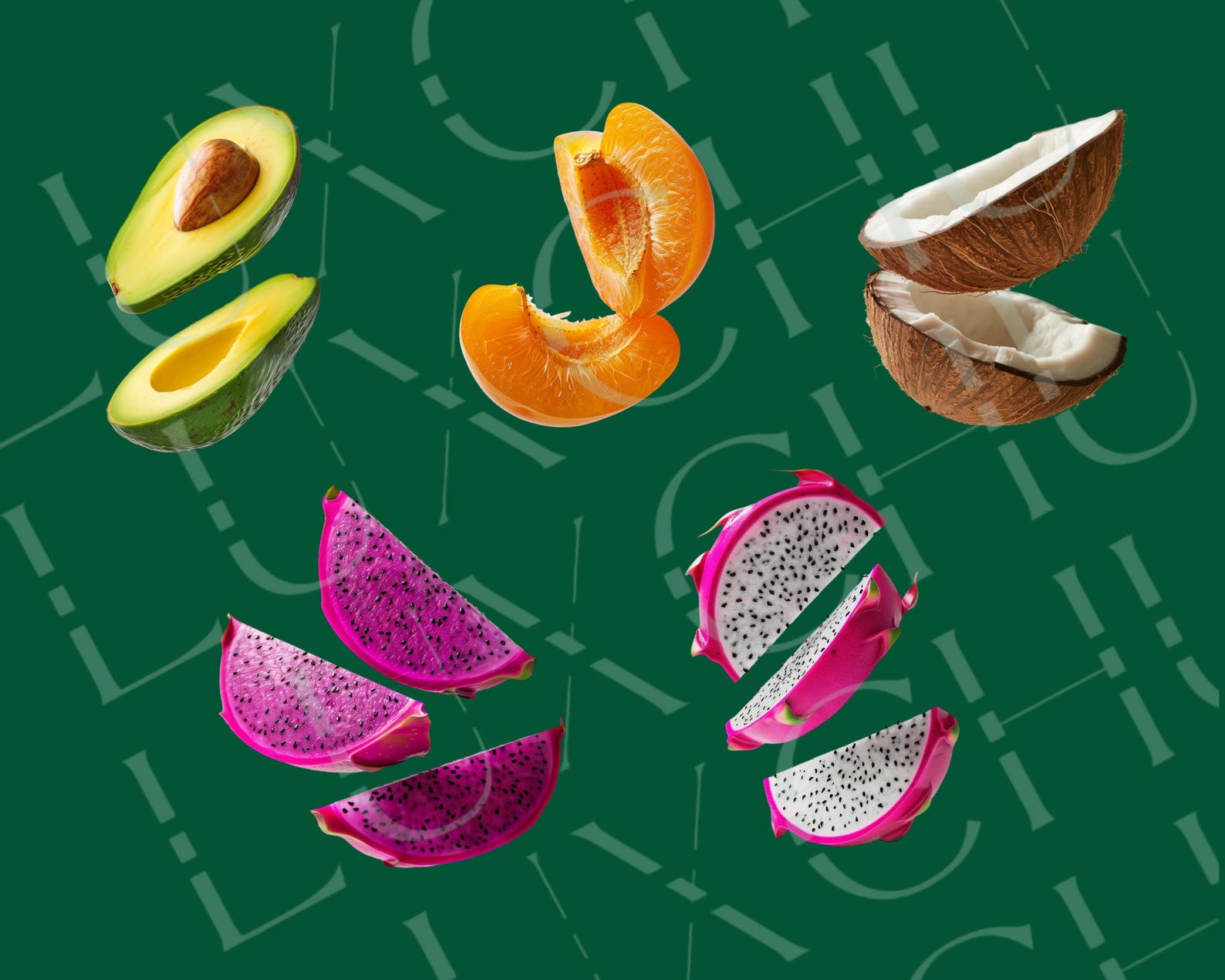 20 Sliced Fruit Clipart| Realistic Fruit Clipart| Realistic Clipart ...