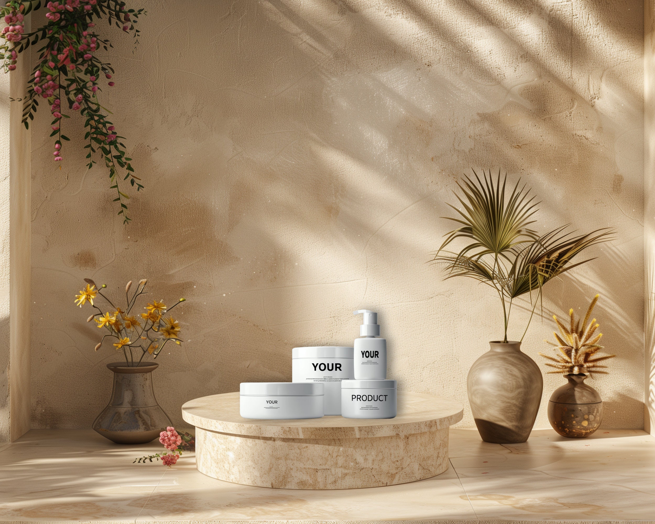 12 Product Photography Mockup Bundle| Podium Mockup| Minimal Product ...