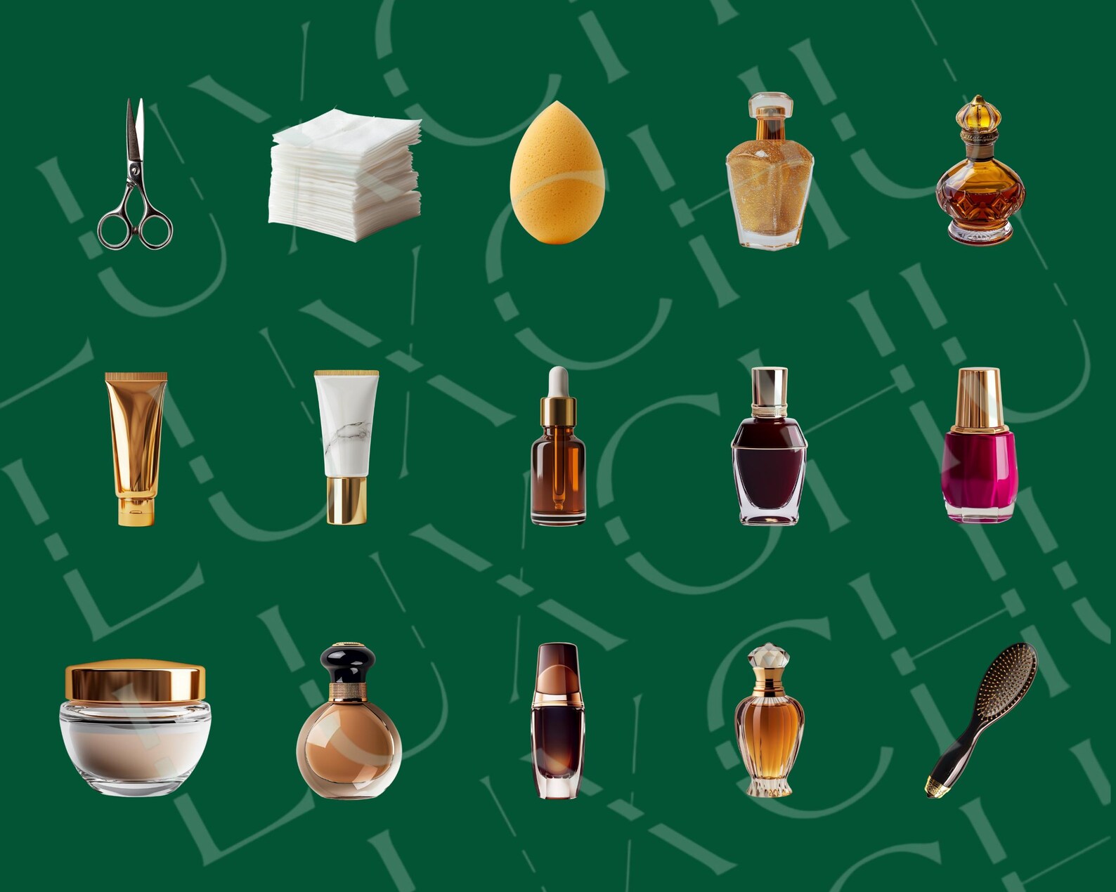 30 Cosmetic Clip Art Makeup Clipart Realistic Clipart, Fashion Clipart ...