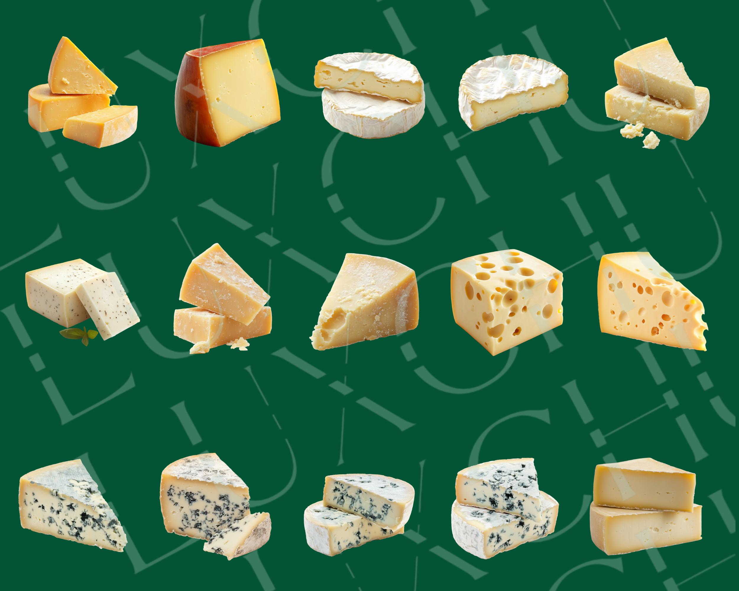 30 Cheese Clipart| Realistic Cheese Clipart| Cheese PNG| Cheese ...