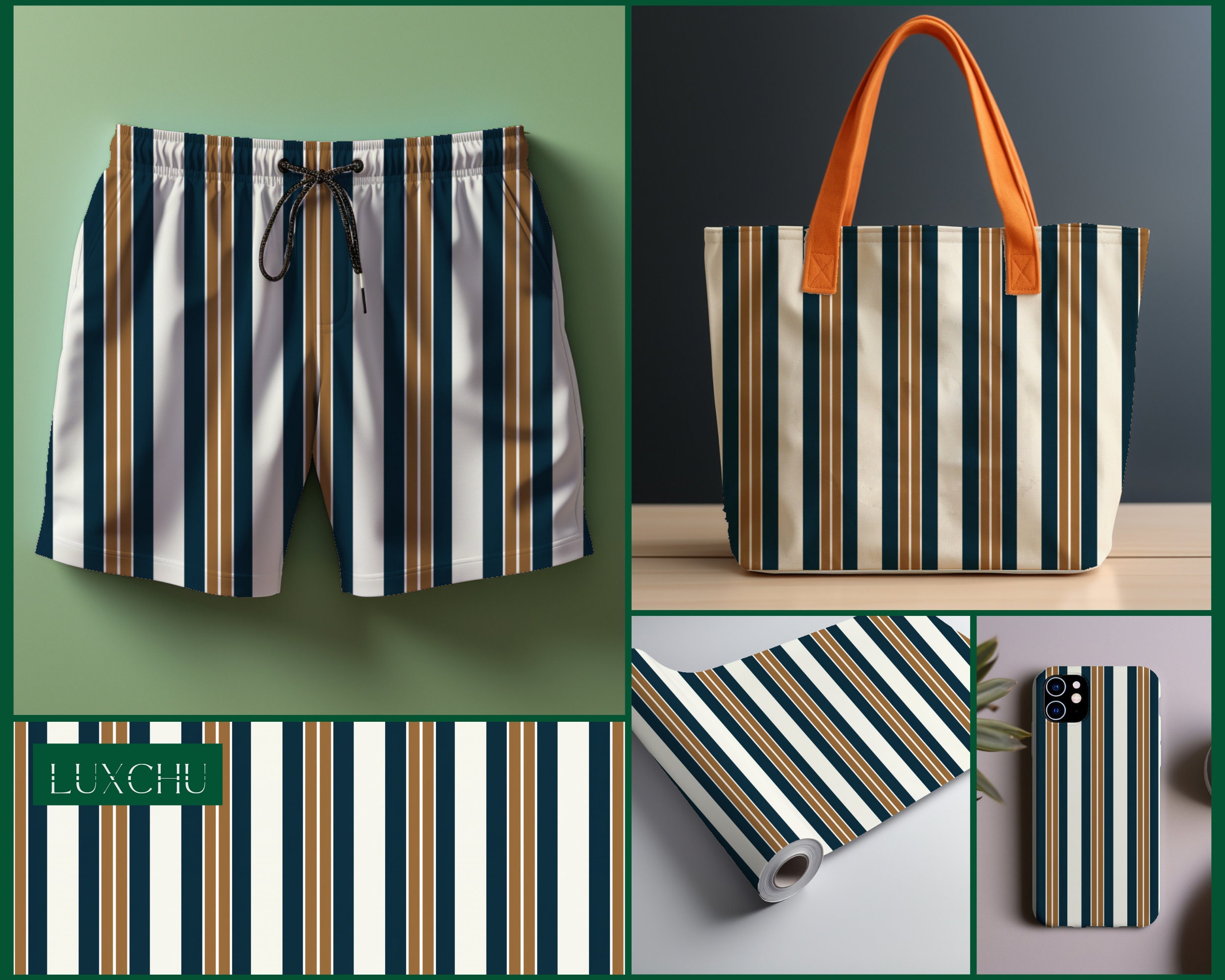 12 Seamless Versatile Stripe, Digital Paper, Stripe Pattern, Digital ...