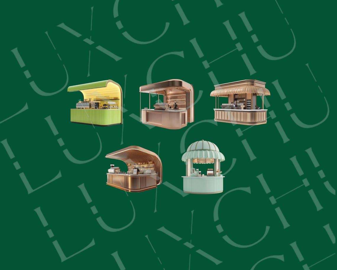 35 Coffee Shop Clipart Bundle| Realistic Café |cafe Storefronts Clipart ...