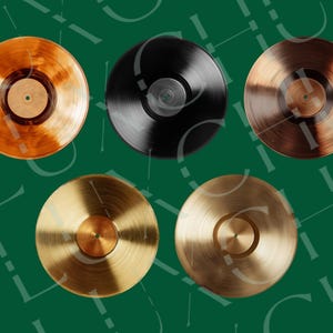 Vinyl Record Clipart: Retro Music PNG Graphics (digital Download) - Etsy