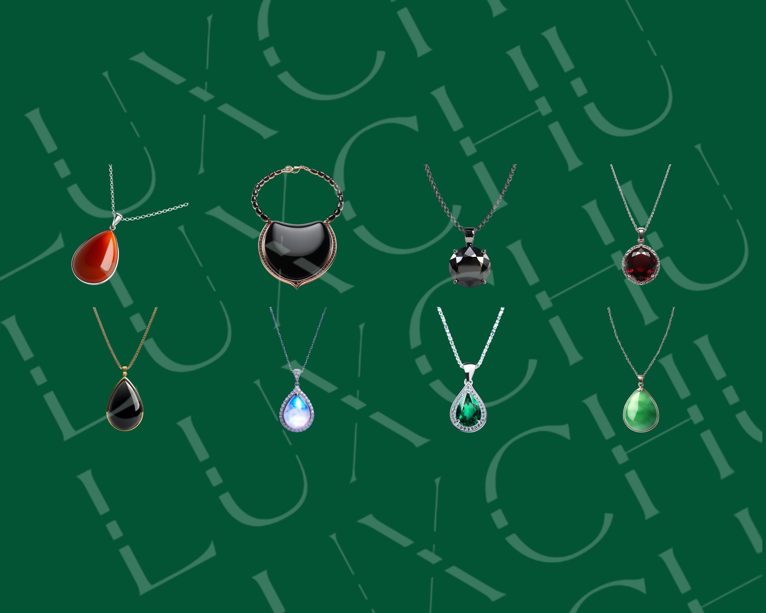 Gemstone Jewelry Clipart: Realistic Gem Graphics (PNG Digital Download ...