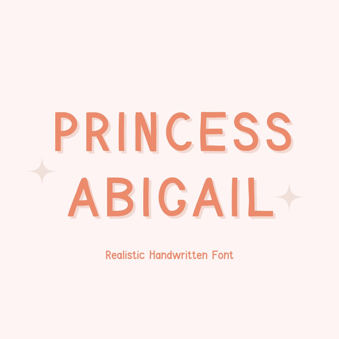 Realistic Handwritten Font Student Font Note Taking Font - Etsy