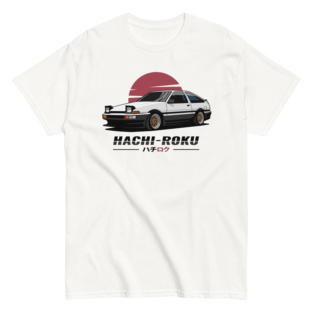 Hachi Roku 86 Shirt, Initial D, AE86 - Etsy