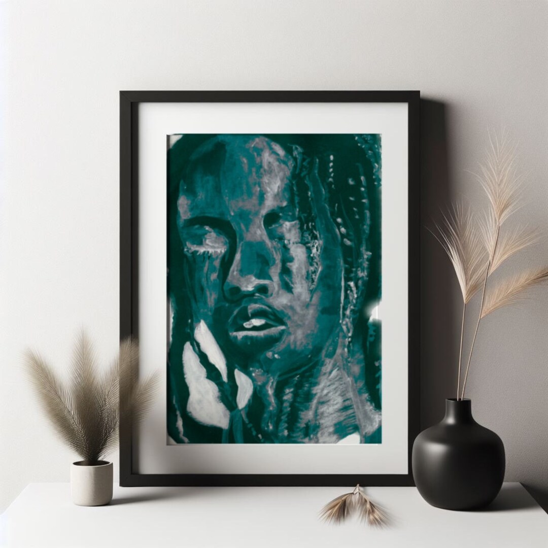 Lauryn Hill Poster, Conscious Queen Art Print, Conscious Rap Artist ...