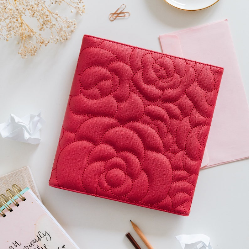 ORGANISER PORTFOLIO Raspberry Cover for Planners - Etsy