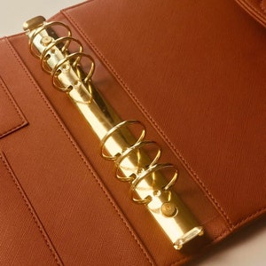ORGANISER PORTFOLIO Brown Cover for Planners Notebooks Organiser ...