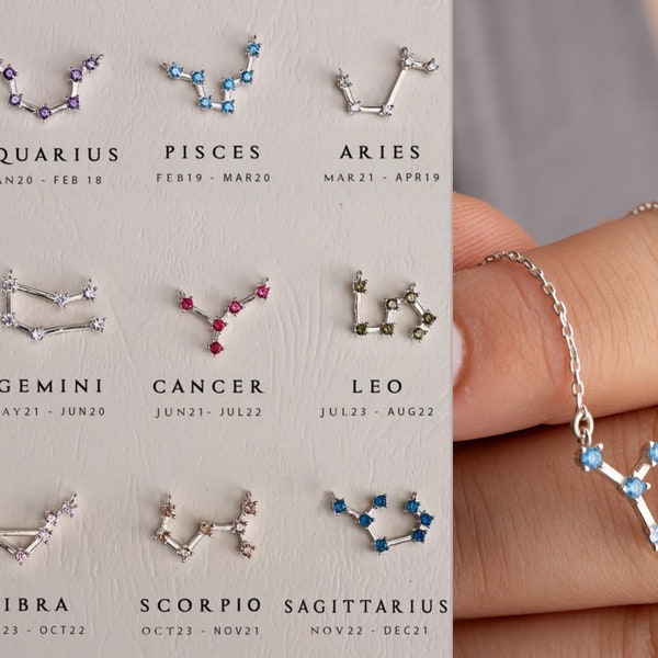 Zodiac Sign Jewelry - Etsy