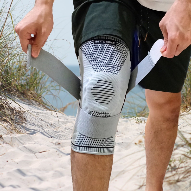 Compression Knee Sleeves Brace for Pain Relief, Recovery, and Sports - Etsy