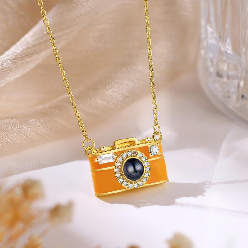 Camera Necklace - Etsy