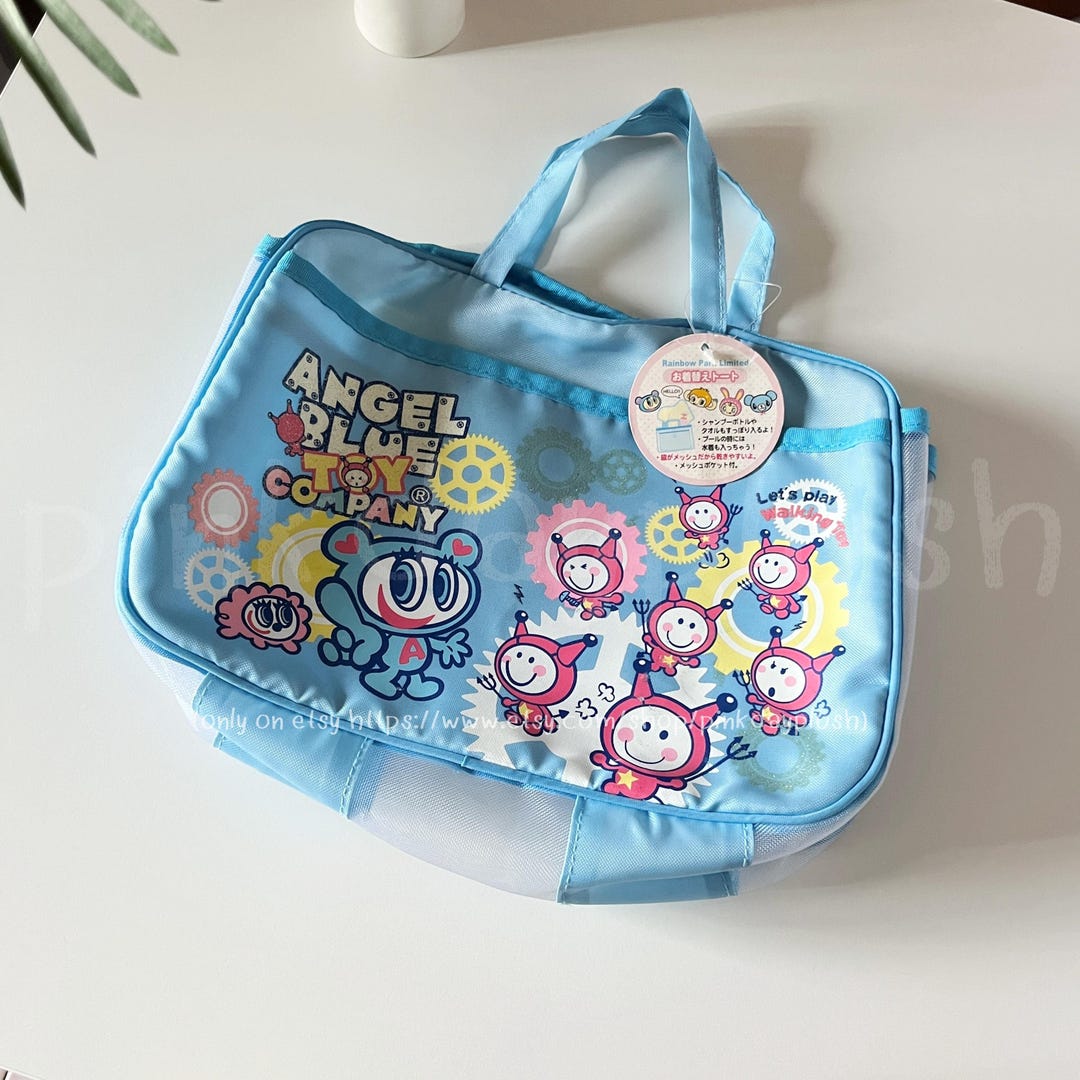 Angel Blue Nakamura-kun Limited Edition Pomponette Mesh Bag / Bath Bag ...