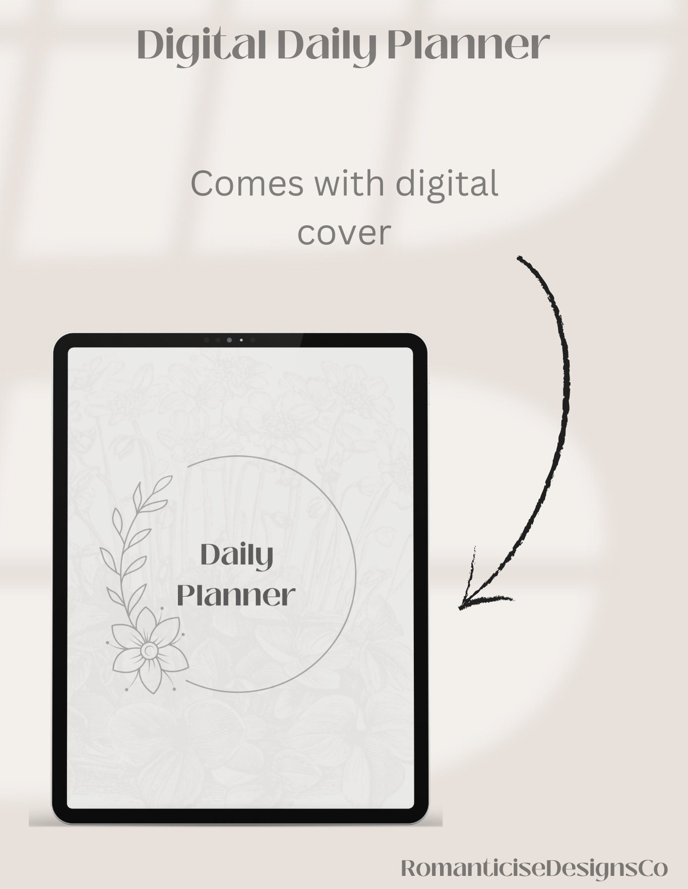 Digital Aesthetic Daily Planner - Etsy
