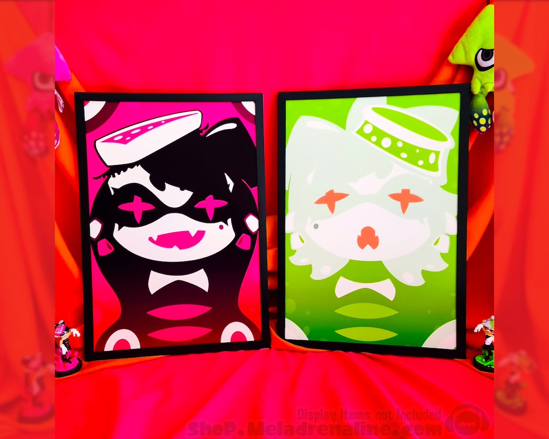 Squid Sisters Posters「 Modern 13 X 19 Pro Luster Photo Paper Prints ...