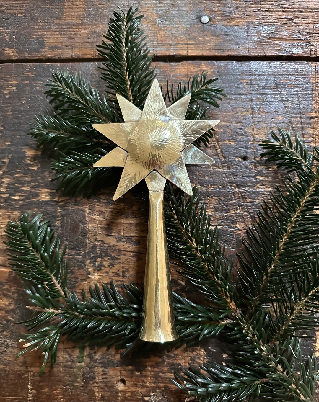 Hand-forged Christmas Tree Topper - Etsy