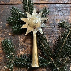 Hand-forged Christmas Tree Topper - Etsy