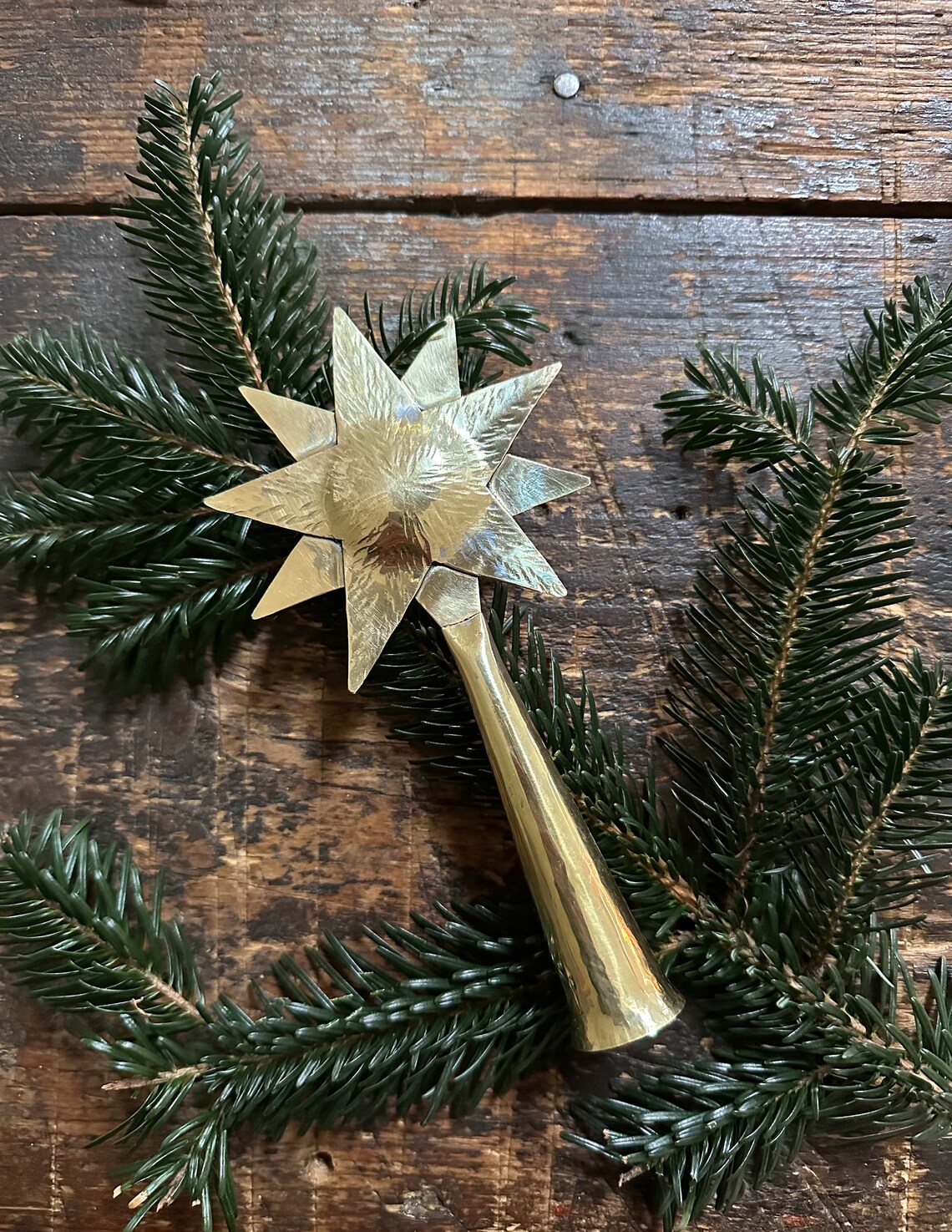 Hand-forged Christmas Tree Topper - Etsy