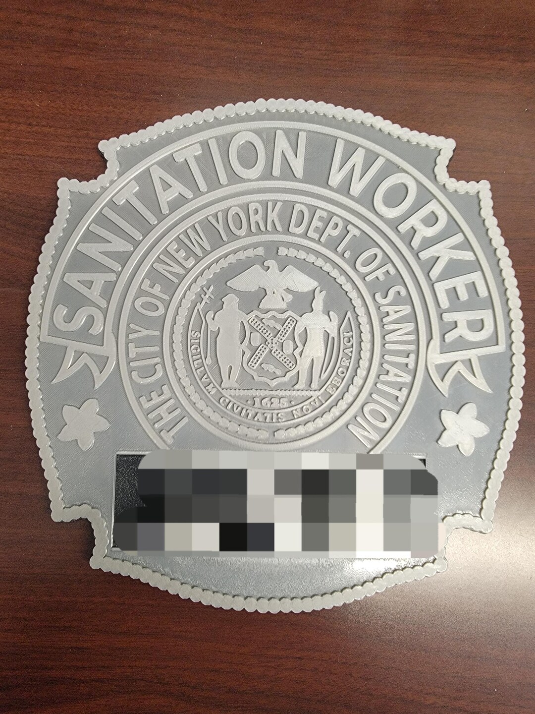 Badge – 3D Printed Replica | Retirement, Promotion & Display Piece ...