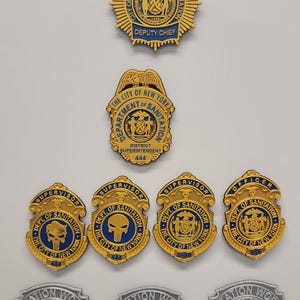 Badge – 3D Printed Replica | Retirement, Promotion & Display Piece ...