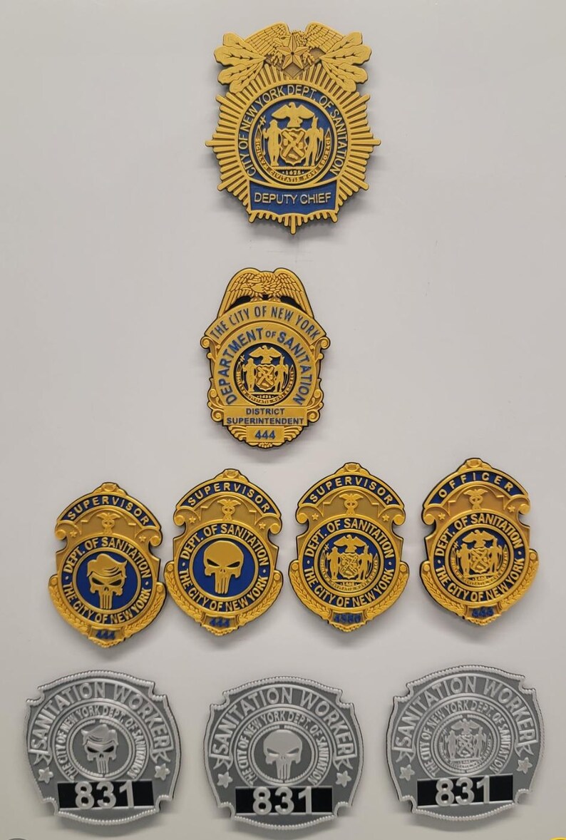Badge – 3D Printed Replica | Retirement, Promotion & Display Piece ...