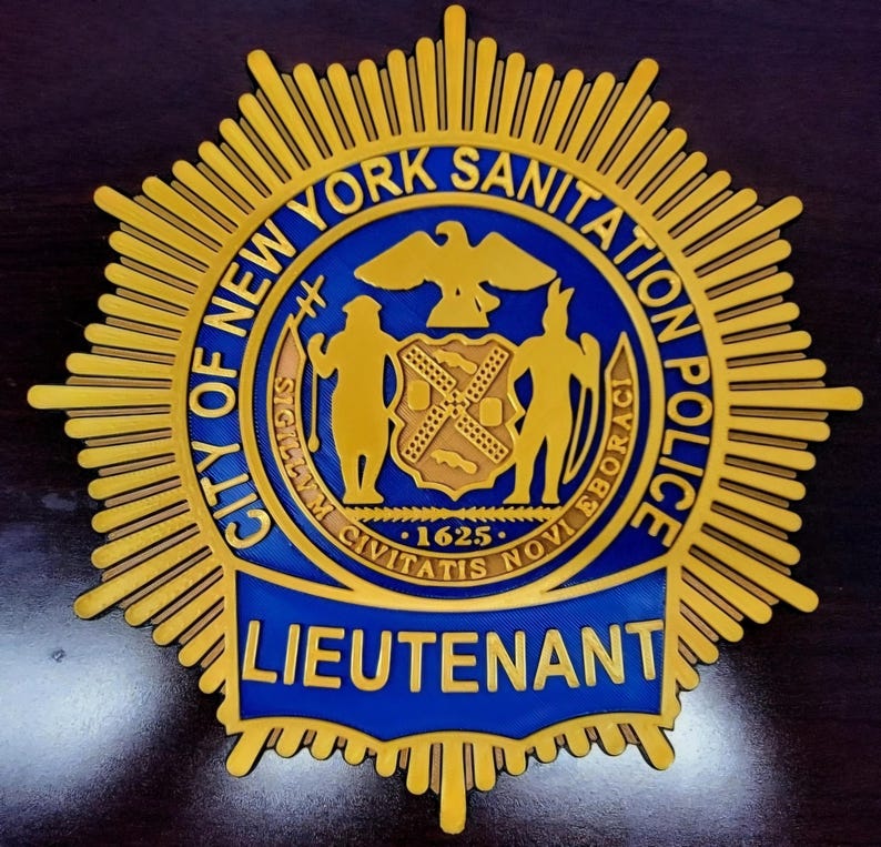 Badge – 3D Printed Replica | Retirement, Promotion & Display Piece ...