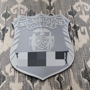 Badge – 3D Printed Replica | Retirement, Promotion & Display Piece ...