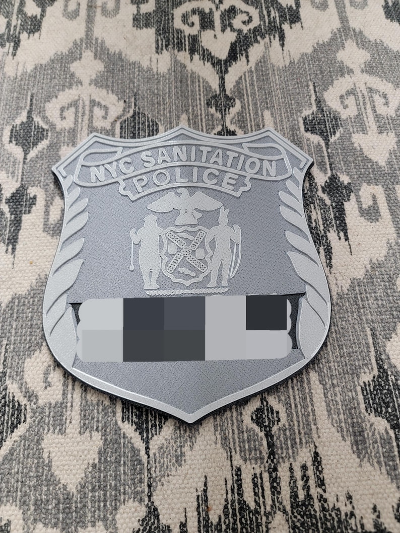 Badge – 3D Printed Replica | Retirement, Promotion & Display Piece ...