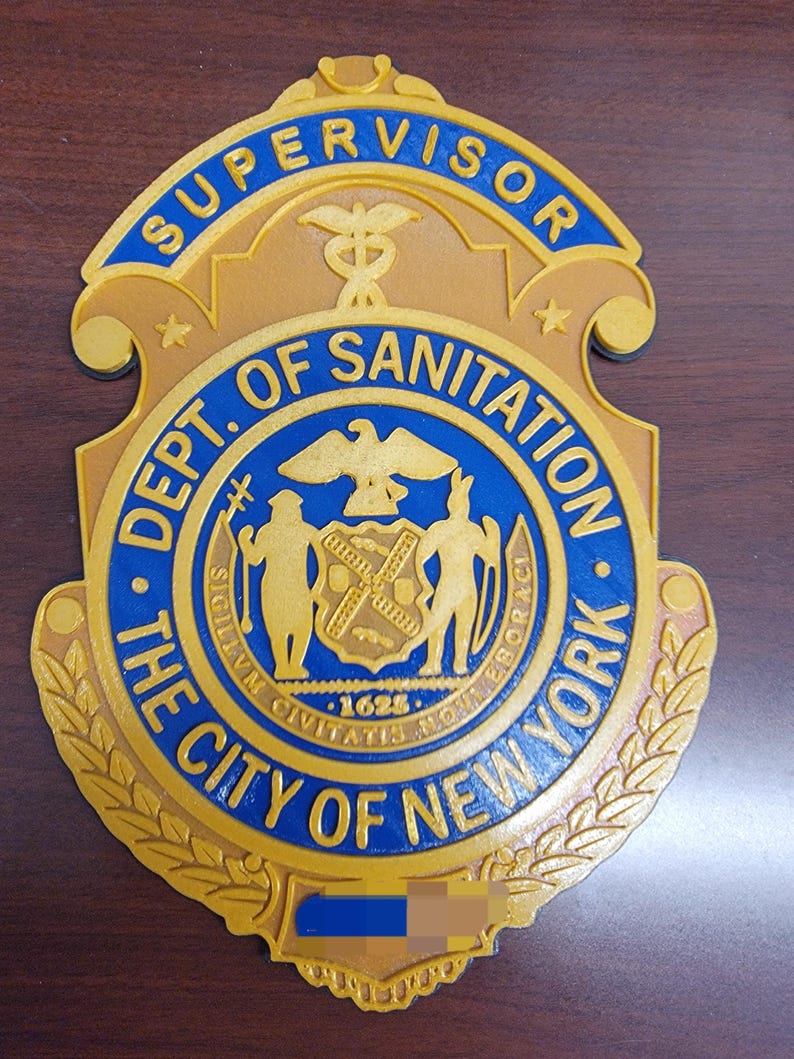 Badge – 3D Printed Replica | Retirement, Promotion & Display Piece ...