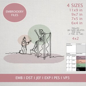 Esther Christian Embroidery Digital File, Machine Embroidery, Faith ...