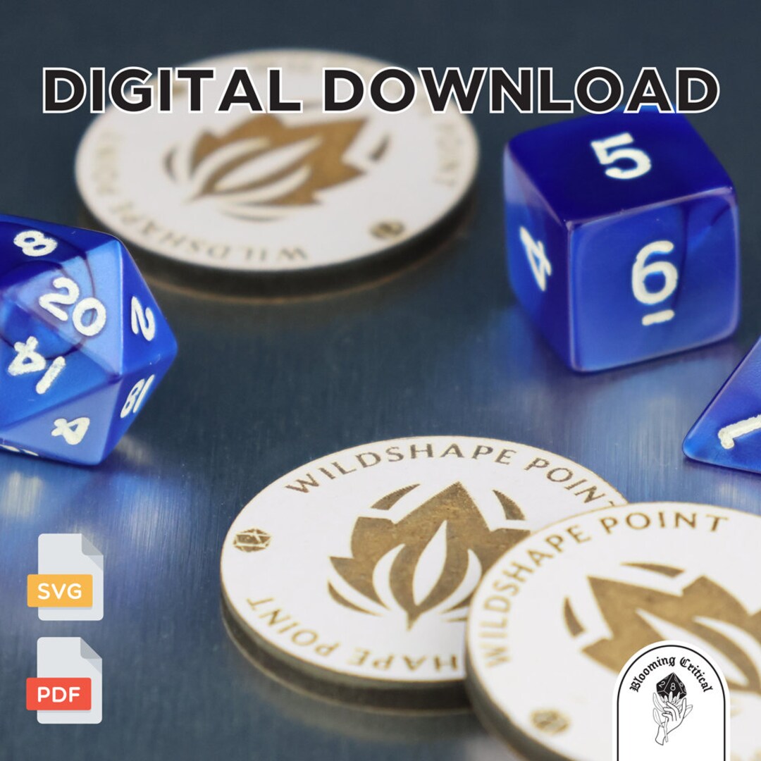 Druid: Wildshape Token for Dungeons and Dragons - Digital Download - Etsy