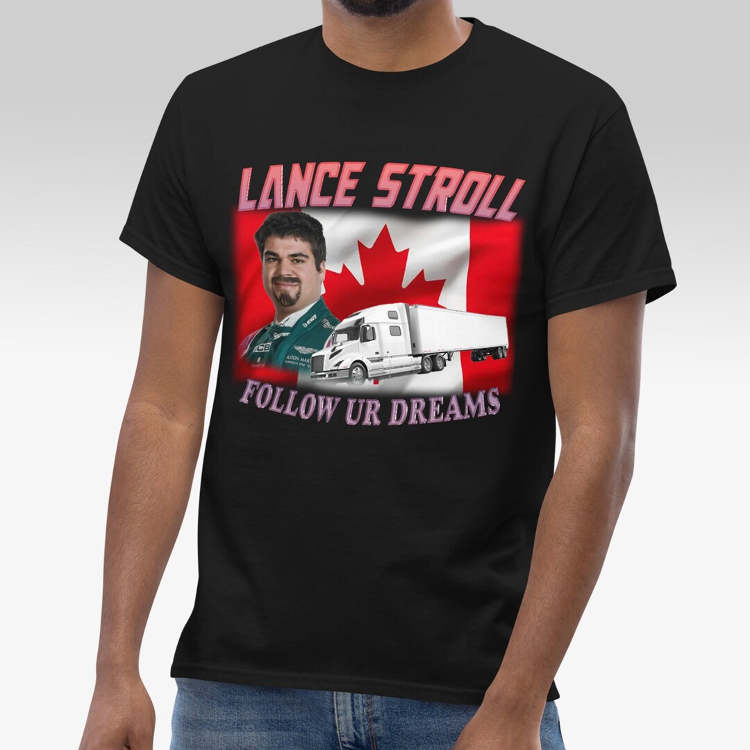 Tee Lance Stroll Retro Tshirt Formula One Tee Truck Stroll Gift F1 ...
