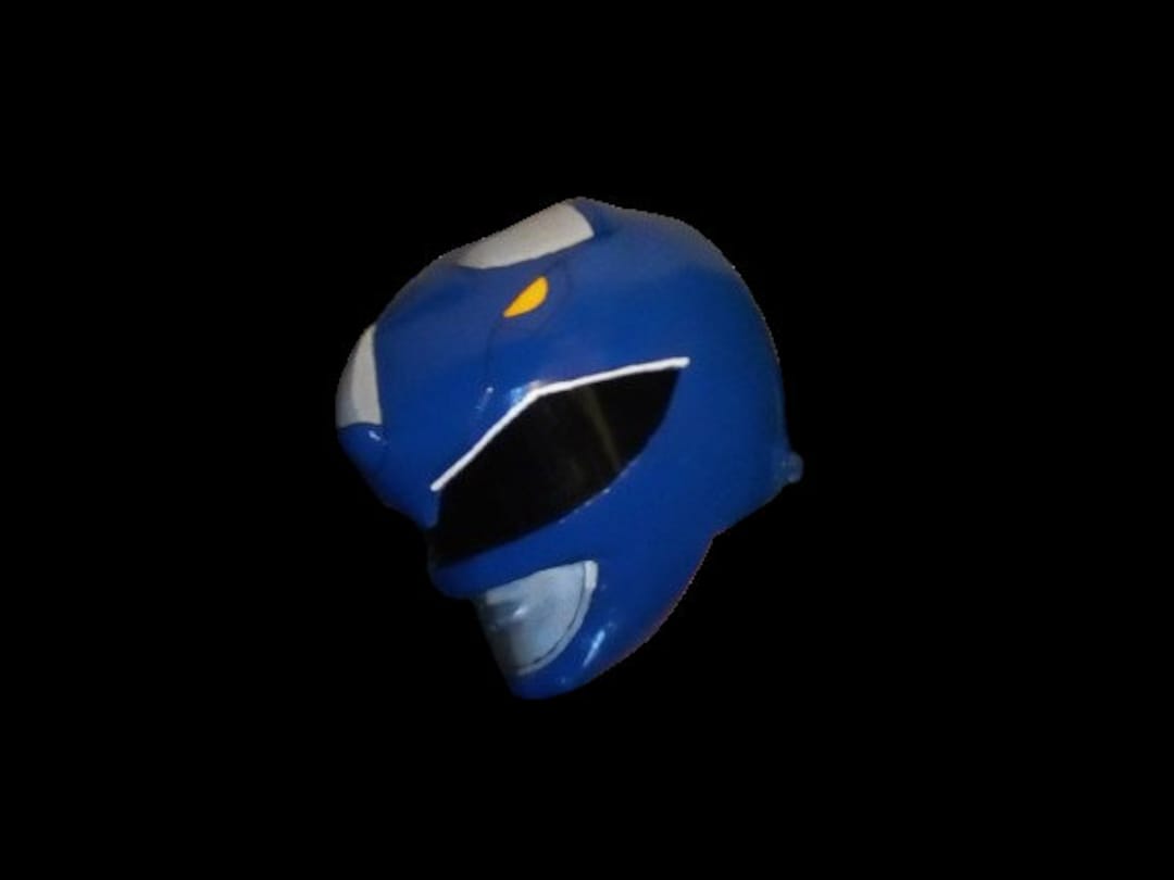 Blue Power Ranger Helmet 3D Printing Model 3D Printed STL File 3D ...