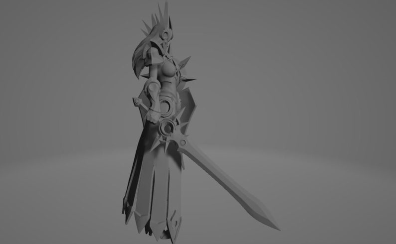 Leona League of Legends Lol 3D Printing Model Premium STL File STL ...