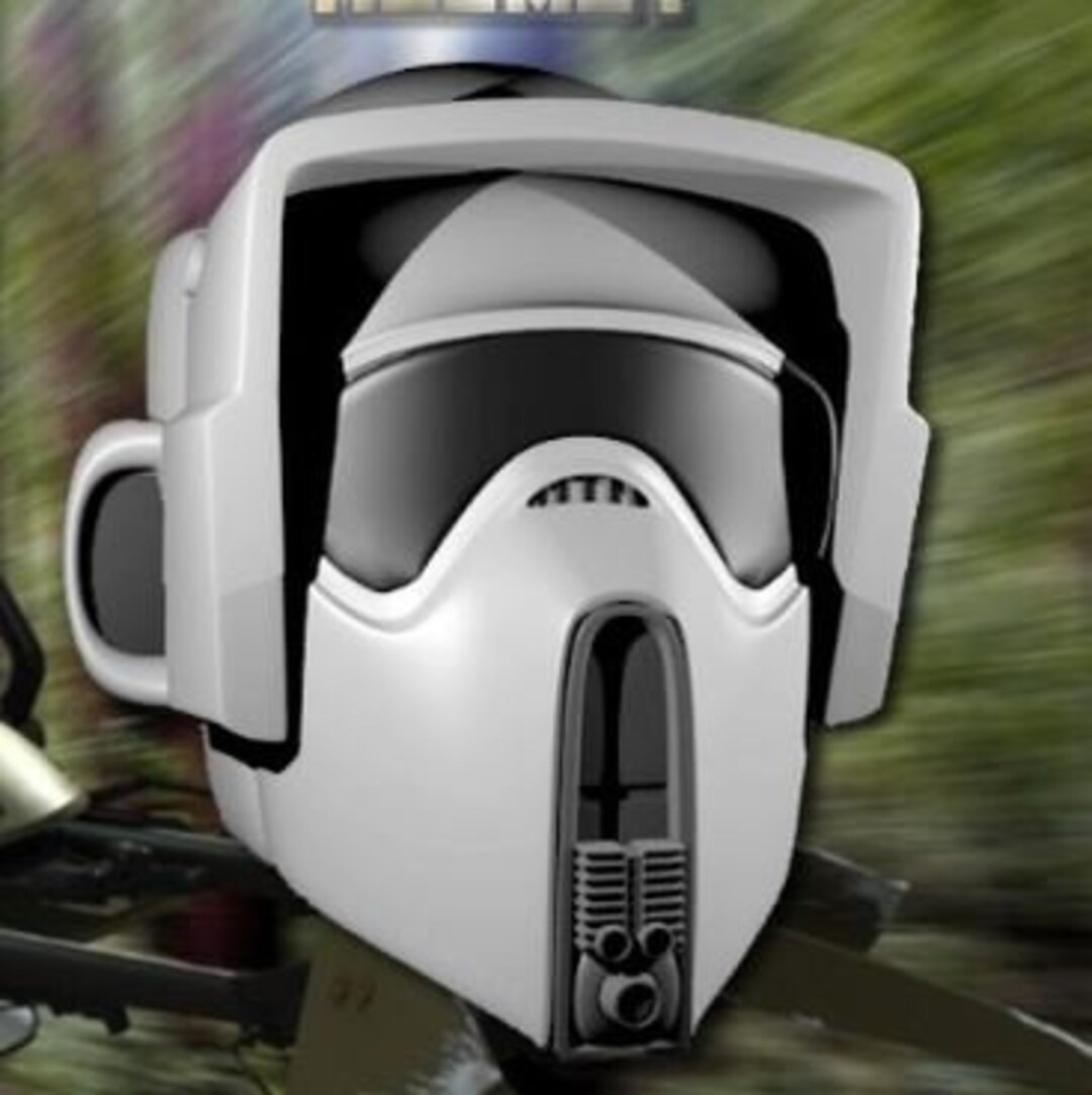 Stars War_scout Trooper Helmet 3D Printing Model Premium - Etsy