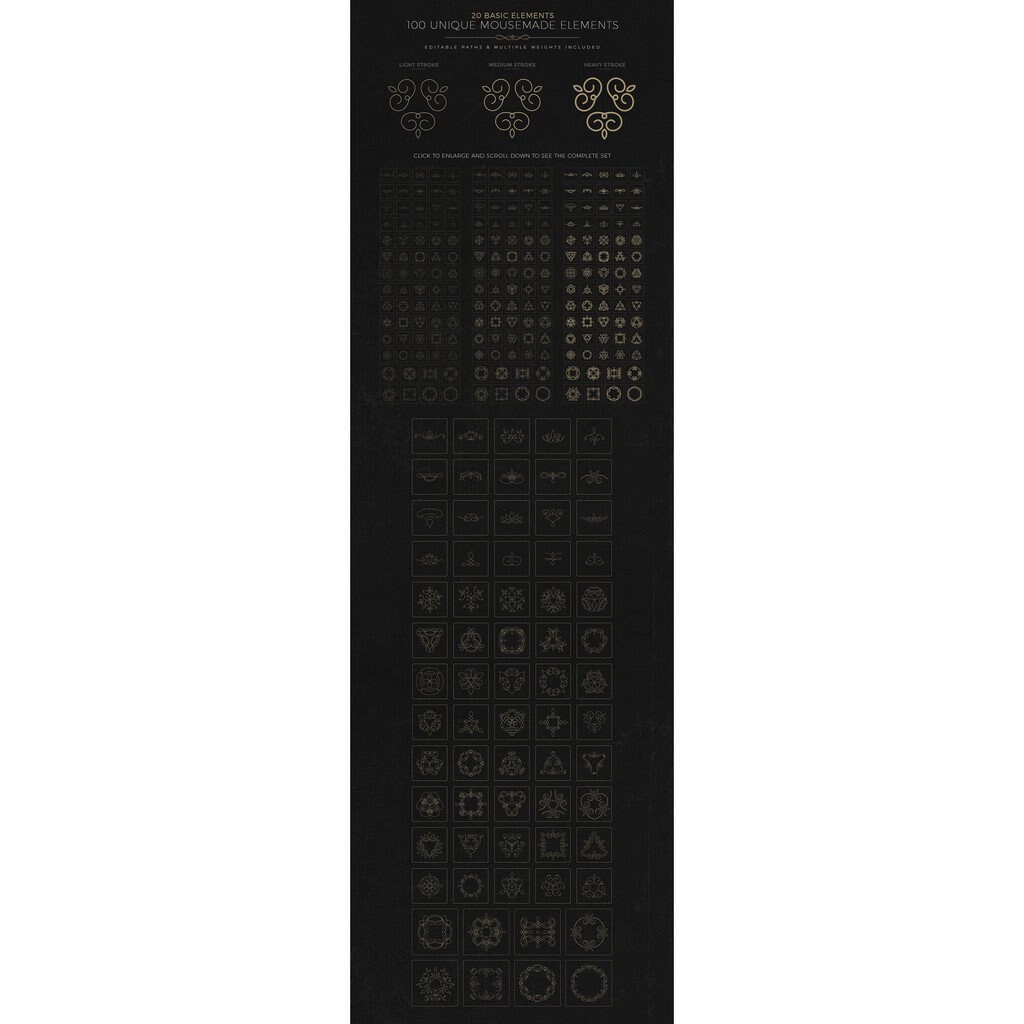 Ultimate Professional Logo Template Creators Kit 1700 Elements, 1300 ...