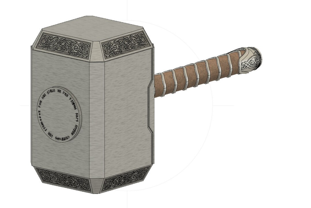 Thor Hammer 3D Printing Model Premium STL File STL Packs 3D Printing Blueprint Fantastic STL ...