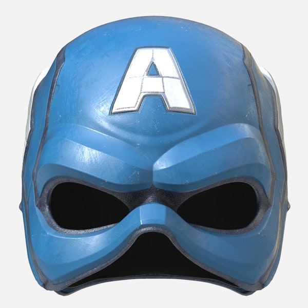 Captain America Mask - Etsy