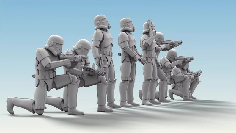 26 Bundle Stl Clone Trooper Stl Star Wars Stl Star Wars 3D Prints Stl ...