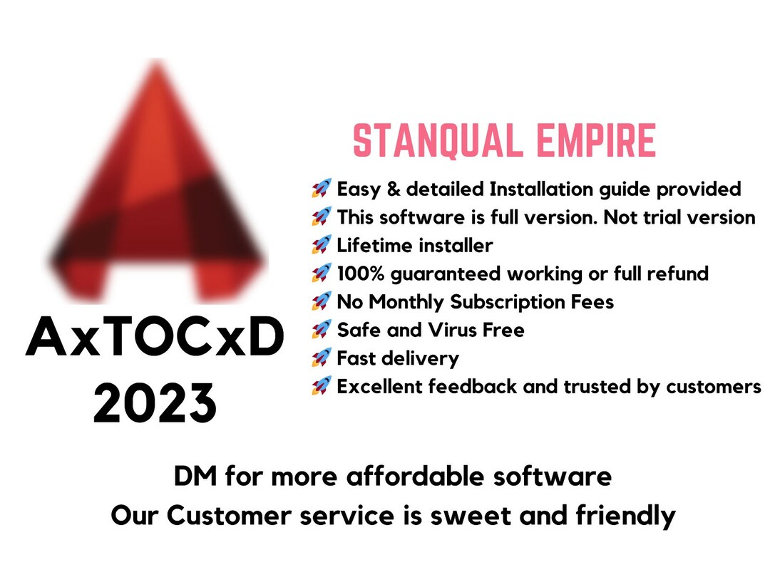 Autodesk AutoCAD 2023 for Mac_Full Version_Lifetime_Latest - Etsy Polska