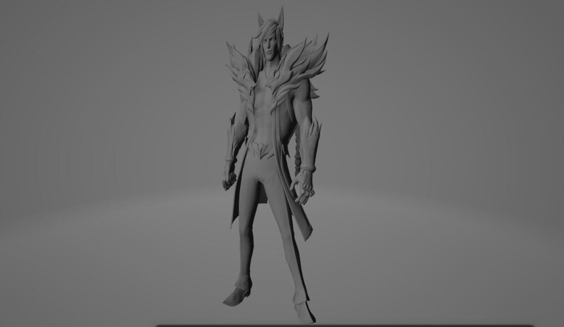 Sett League of Legends 3D Printing Model High-quality STL File STL ...