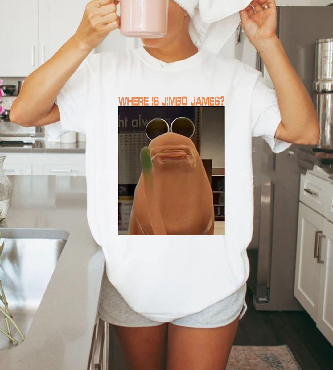 Marcus the Worm Where is Jimbo James Meme T-shirt- Im Looking for Jimbo ...