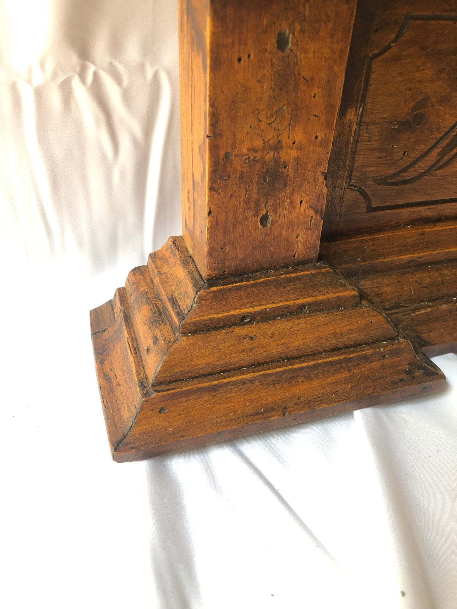 Antique Wood Mirror for Wall Decor, Vintage Home Accents, Handmade ...