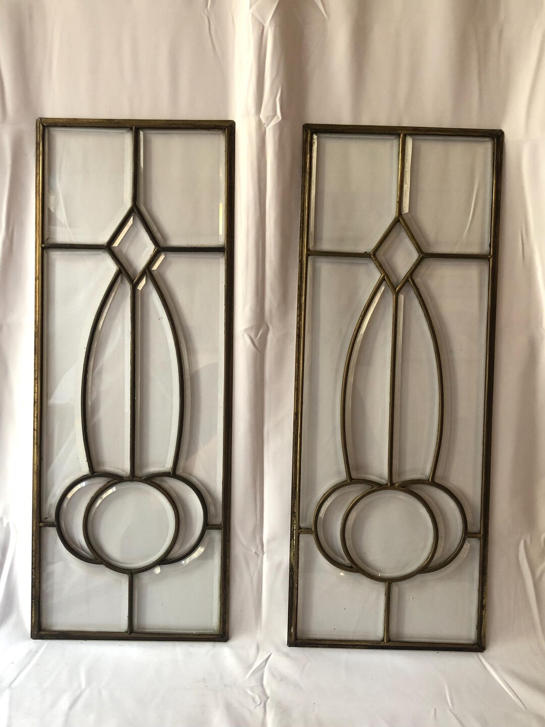 Vintage Window Glass Pane for Home Decor, Antique Glass Panel, Retro ...