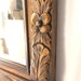 Antique Wood Mirror for Wall Decor, Vintage Home Accents, Handmade ...