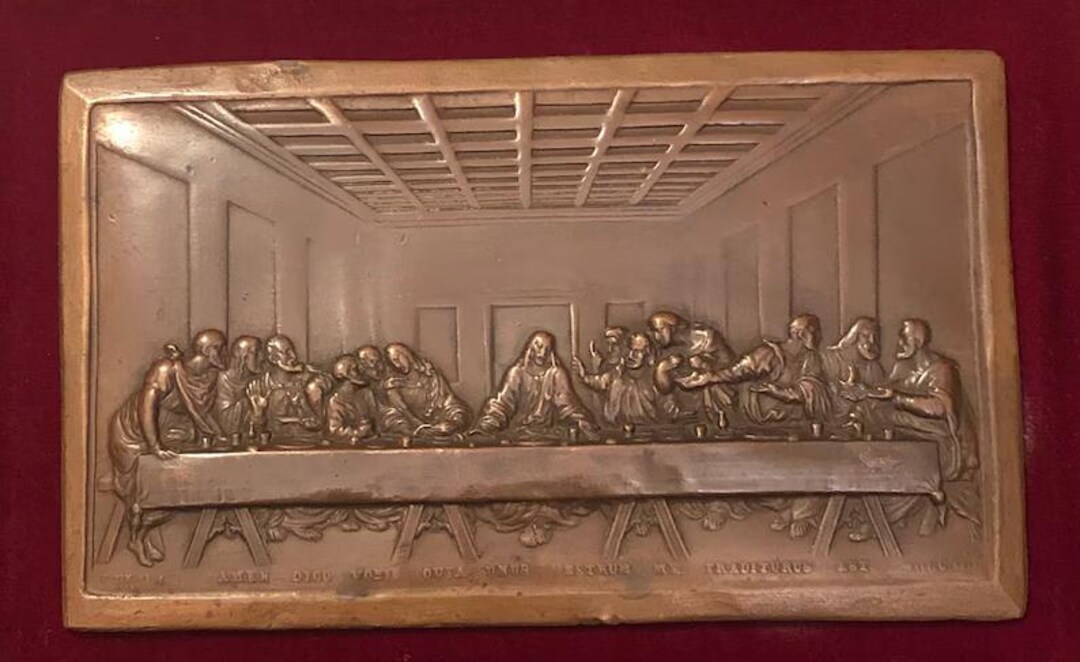 Bronze Relief Wall Art, Vintage Artwork, Wall Decoration, Antique ...