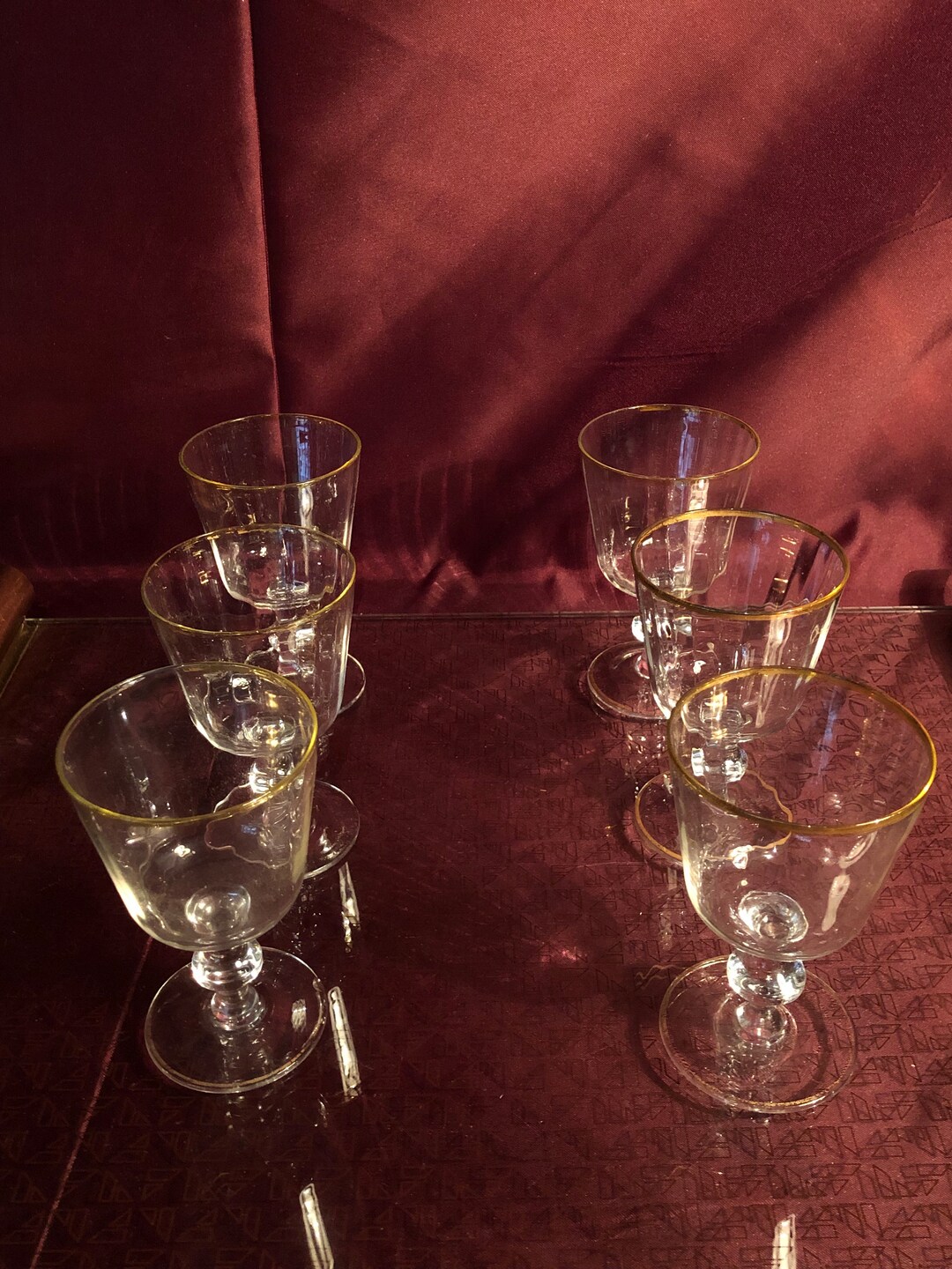 Murano Goblets Collection, Vintage Italian Glass Cups, Colorful ...