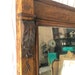 Antique Wood Mirror for Wall Decor, Vintage Home Accents, Handmade ...