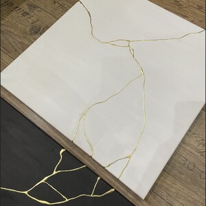 Kintsugi Wall Art, Two Piece Wall Art, Set of Two Wall Art, Minimal ...