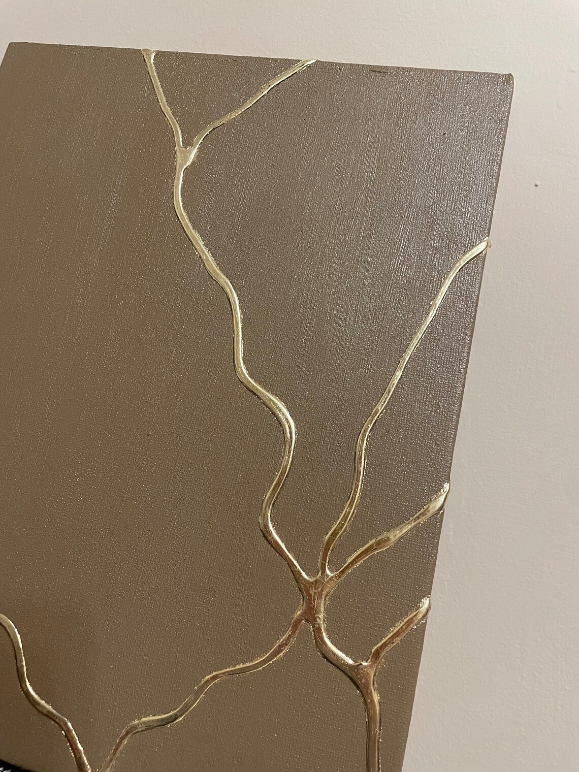 Kintsugi Wall Art, Japanese Furniture, Large 3D Wall Art, Japandi Wall ...